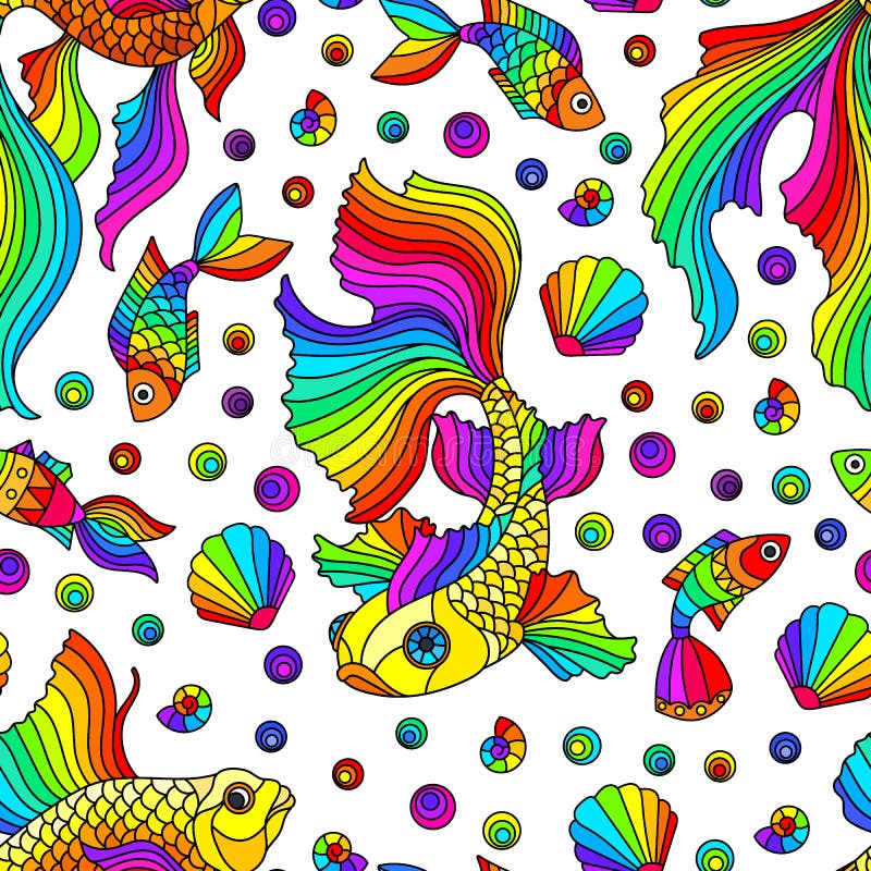 Rainbow Shells Stock Illustrations – 251 Rainbow Shells Stock ...