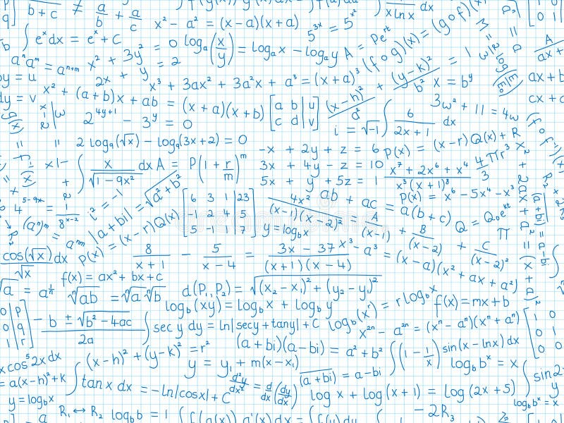 Math Formulae Stock Illustrations – 369 Math Formulae Stock ...