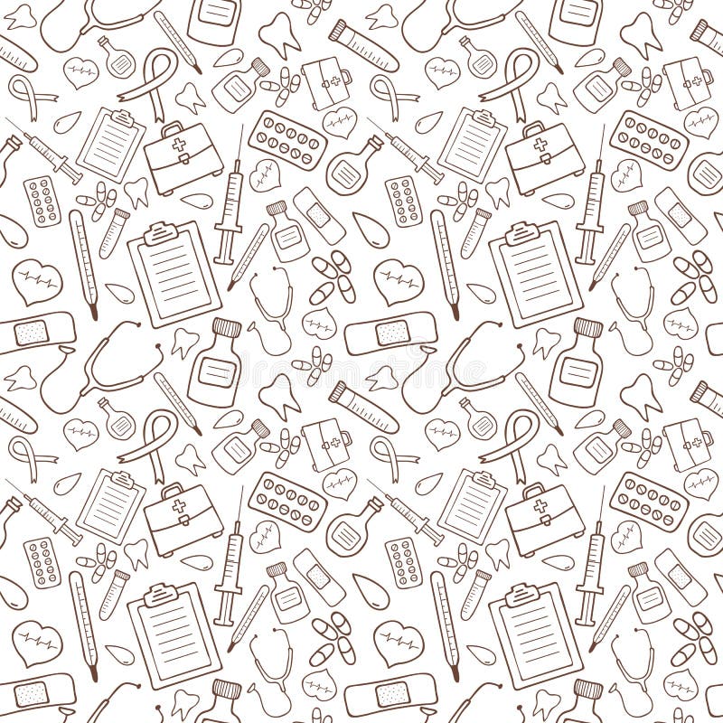 Medical Background Pattern Stock Illustrations – 133,506 Medical ...
