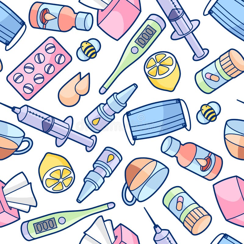 Set of Objects for the Treatment of Asthma. Inhalers, Spicer and ...