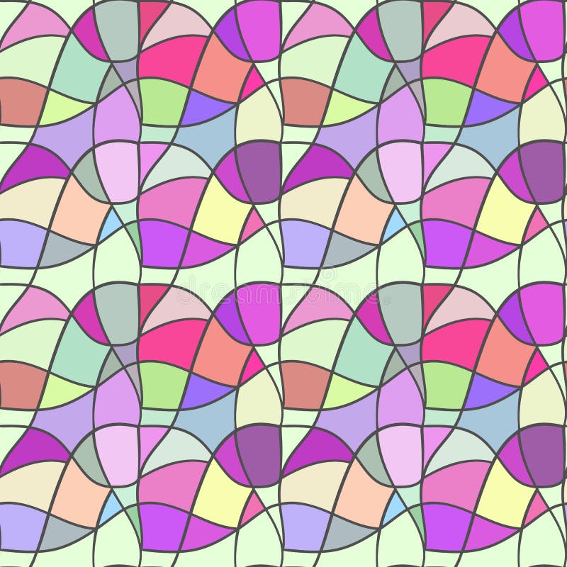 Seamless Pattern. Mesh Repeating Texture, Mosaic Background Stock ...