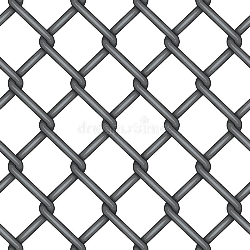 Seamless Pattern with Metal Mesh Netting. Vector Colored Background ...