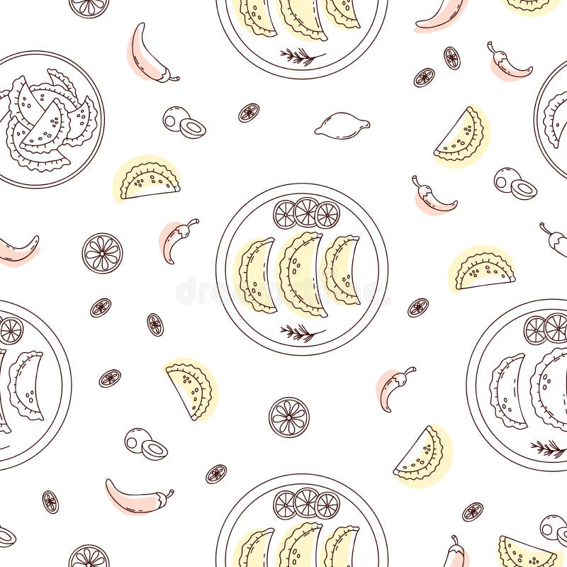 Mexican Empanadas Isolated Sublimation Print Concept. Half of Broken ... Mexican Empanadas Isolated Sublimation Print Concept. Half of Broken ...