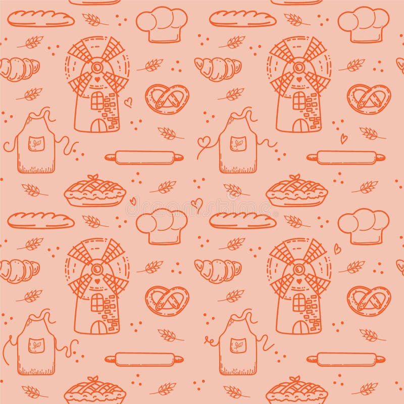 Apron Croissant Stock Illustrations – 465 Apron Croissant Stock ...