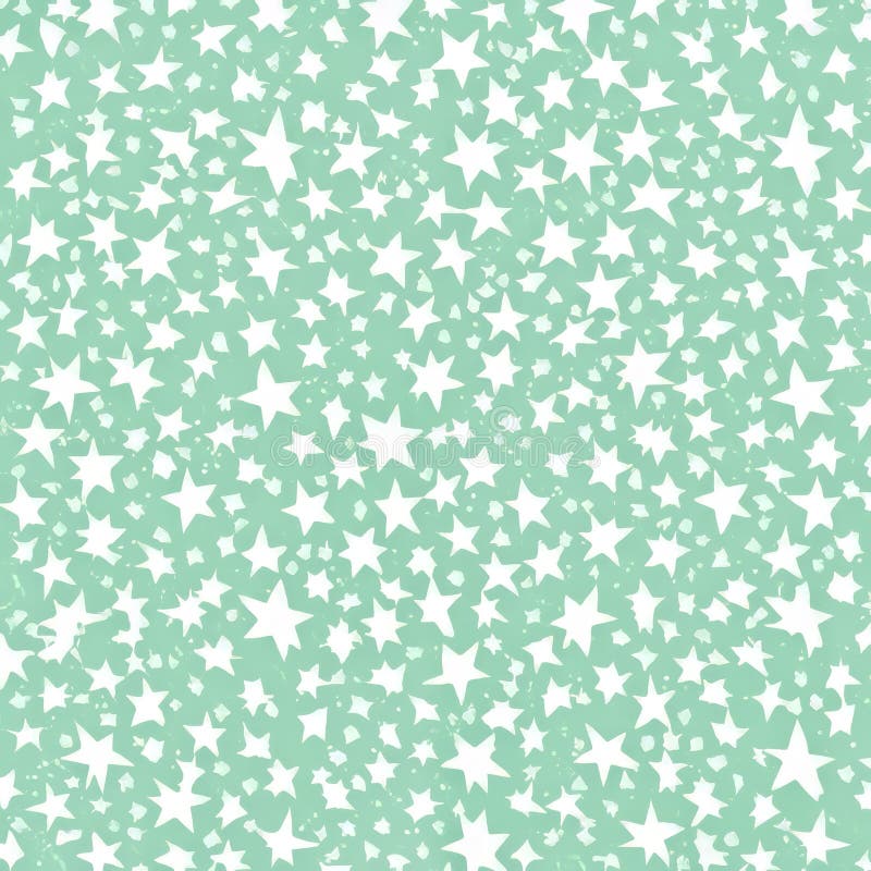 Seamless Pattern Modern Abstract Magical Rhombus Dusty Green Stock ...