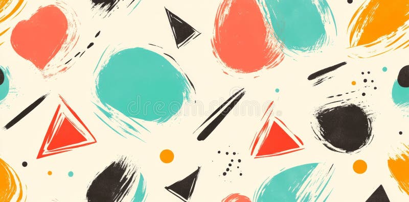 588 Abstract Doodle Pattern Vibrant Colors Stock Photos - Free ...