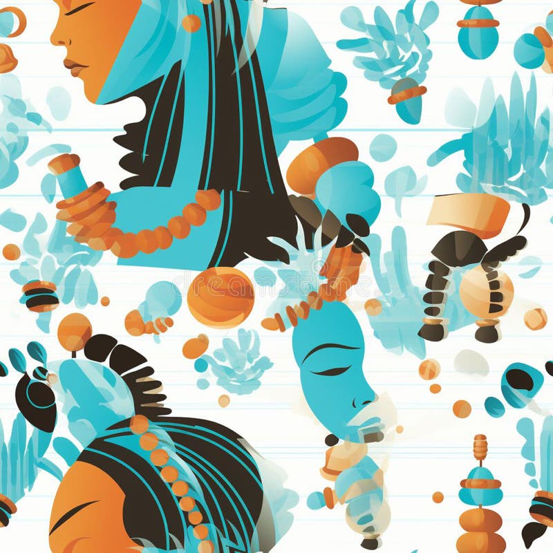 Egyptian-inspired Fox Line Drawing Vector Art Stock Illustration ...