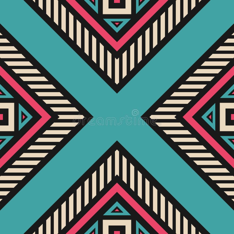 Seamless pattern stock vector. Illustration of contemporary - 79253207