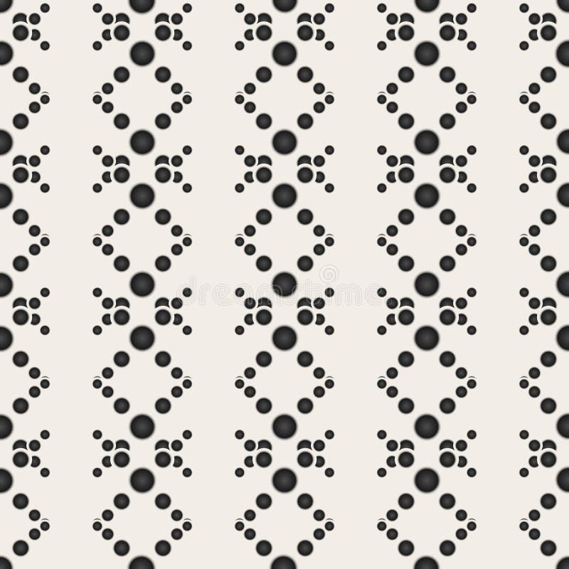 Seamless Pattern. Modern Stylish Texture. Repeating Circles. Stock ...