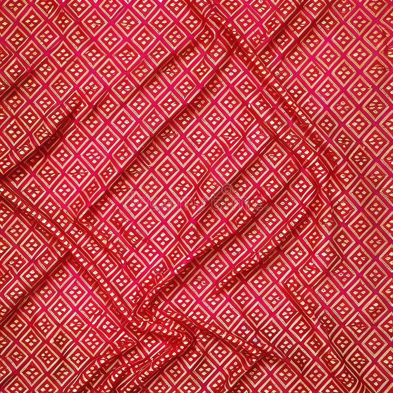 Seamless Pattern of Modest Asian Textile Design Texture Type 1 Stock ...