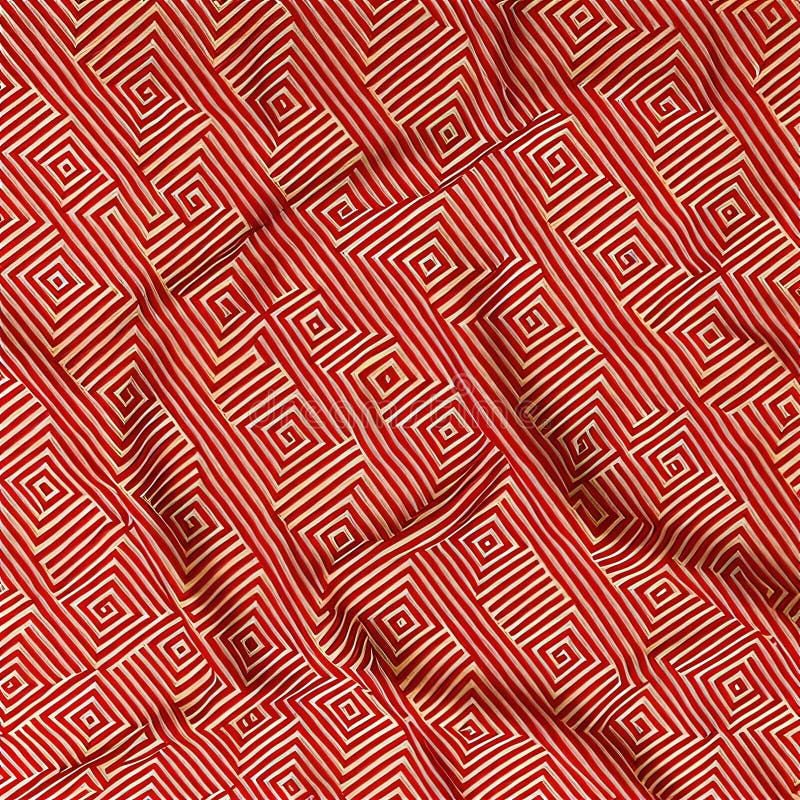 Seamless Pattern of Modest Asian Textile Design Texture Type 2 Stock ...