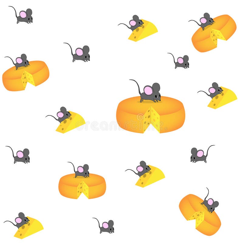 Cartoon Mouse Dream Cheese Stock Illustrations – 177 Cartoon Mouse ...