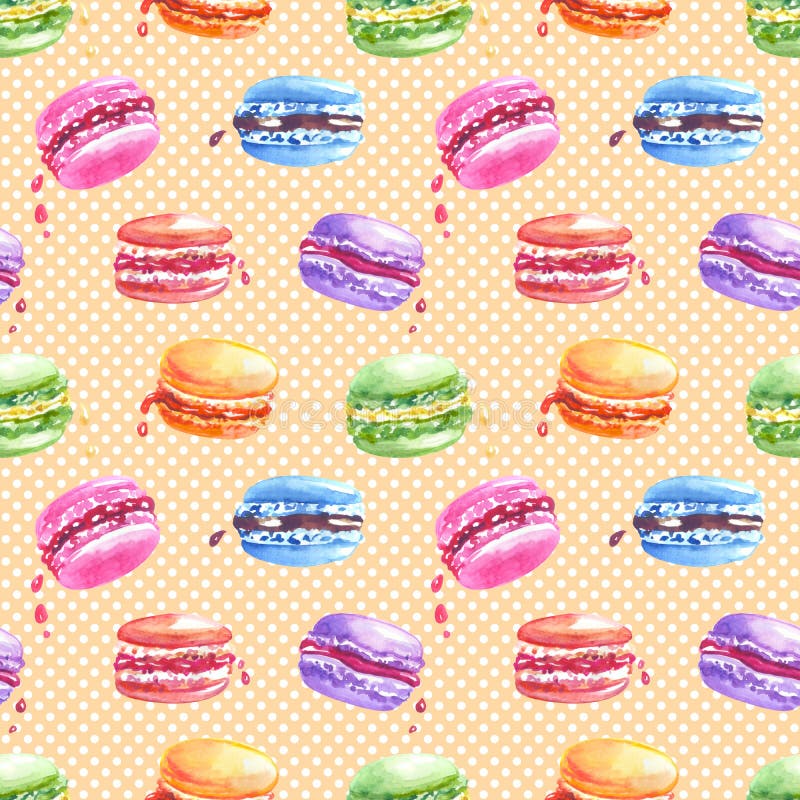 Macaroon Cakes Stock Illustrations – 1,218 Macaroon Cakes Stock ...