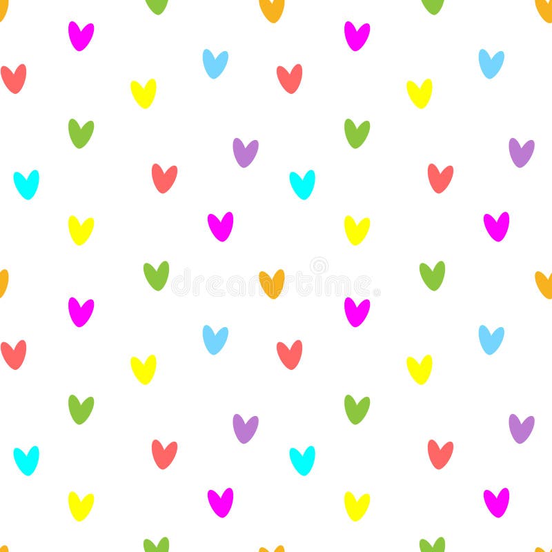 Small Colored Hearts Stock Illustrations – 715 Small Colored Hearts ...
