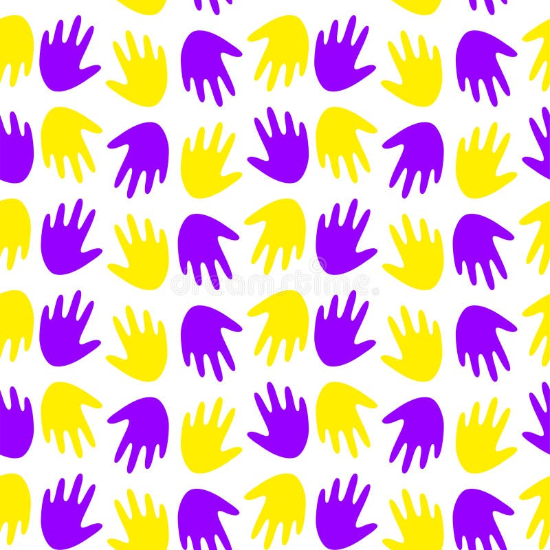 Simple Handprints Stock Illustrations – 21 Simple Handprints Stock ...