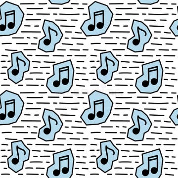 Music Note Doodle Stock Illustrations – 8,707 Music Note Doodle Stock ...