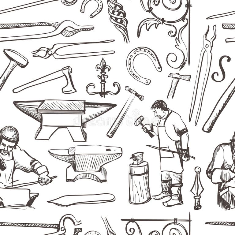 Pattern Blacksmith Stock Illustrations – 1,937 Pattern Blacksmith Stock ...