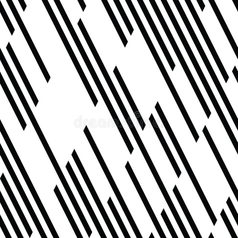 Seamless Pattern with Oblique Black Bands, Modern Stylish Image. Stock ...