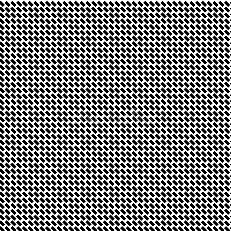 Seamless Pattern with Oblique Black Rectangles, Modern Stylish Image ...