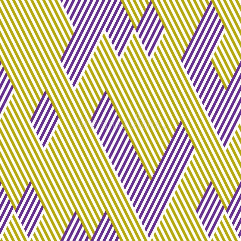 Seamless Pattern with Oblique Colored Segments Stock Vector ...