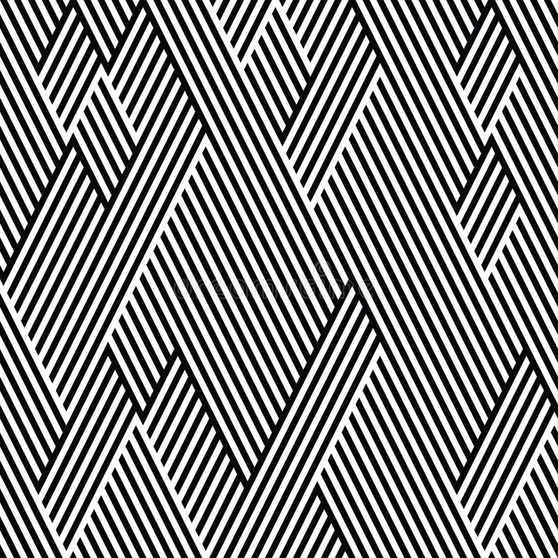 Seamless Pattern with Oblique Stripes Stock Vector - Illustration of ...