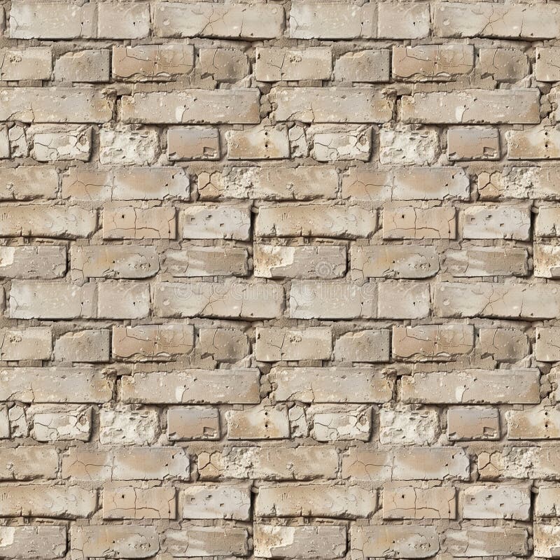 Seamless Pattern of Old Brick Wall Texture. Stock Illustration ...