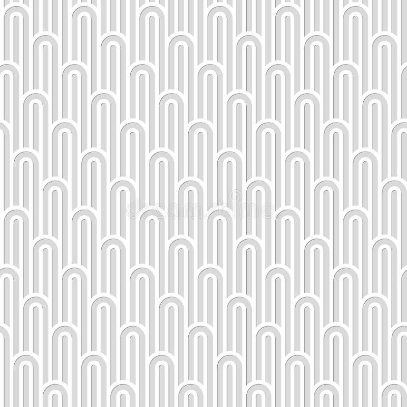 Seamless Pattern. Ornament of Arch. Abstract Background Stock Vector ...