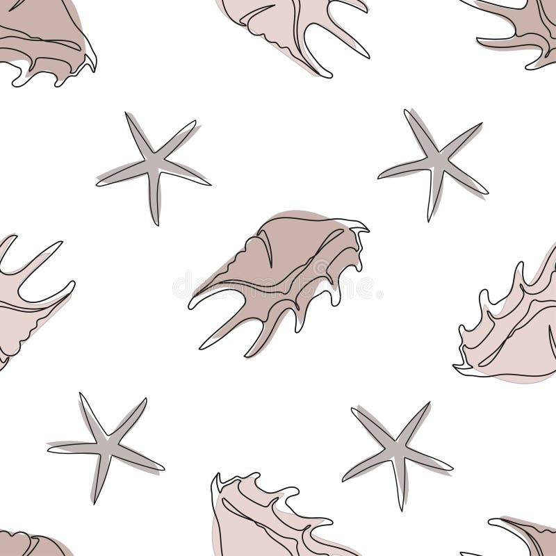 Seamless Pattern of Ornamental Fish.Tiling Fish Pattern. Summer Sea ...