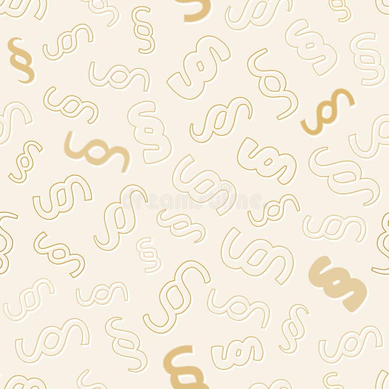 Seamless Pattern with Paragraph Symbols Stock Vector - Illustration of ...