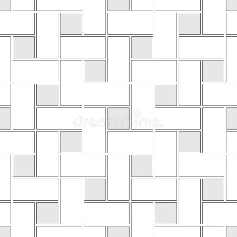 Seamless Pattern of Paving Slabs in the Form of Squares and Rectangles ...