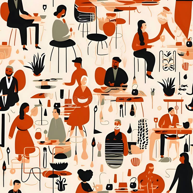 Pattern People Vector Stock Illustrations – 184,187 Pattern People ...