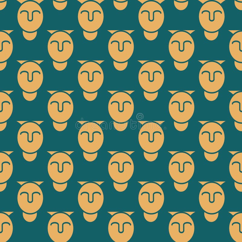 Seamless Pattern of People`s Silhouettes for Textiles, Textures and ...