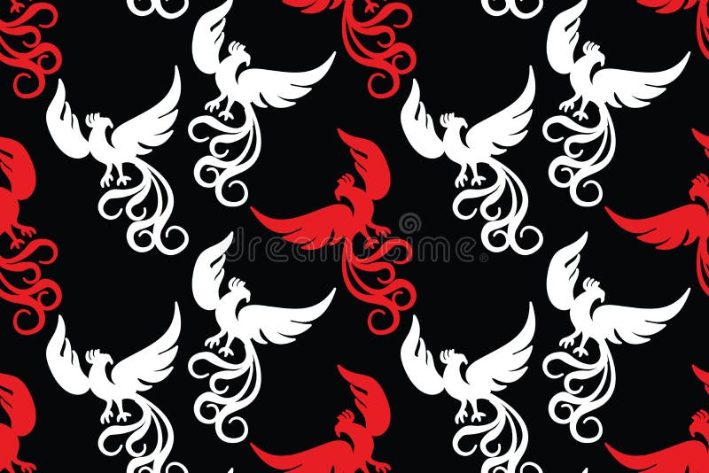 Phoenix Batik Background Stock Illustrations – 120 Phoenix Batik ...