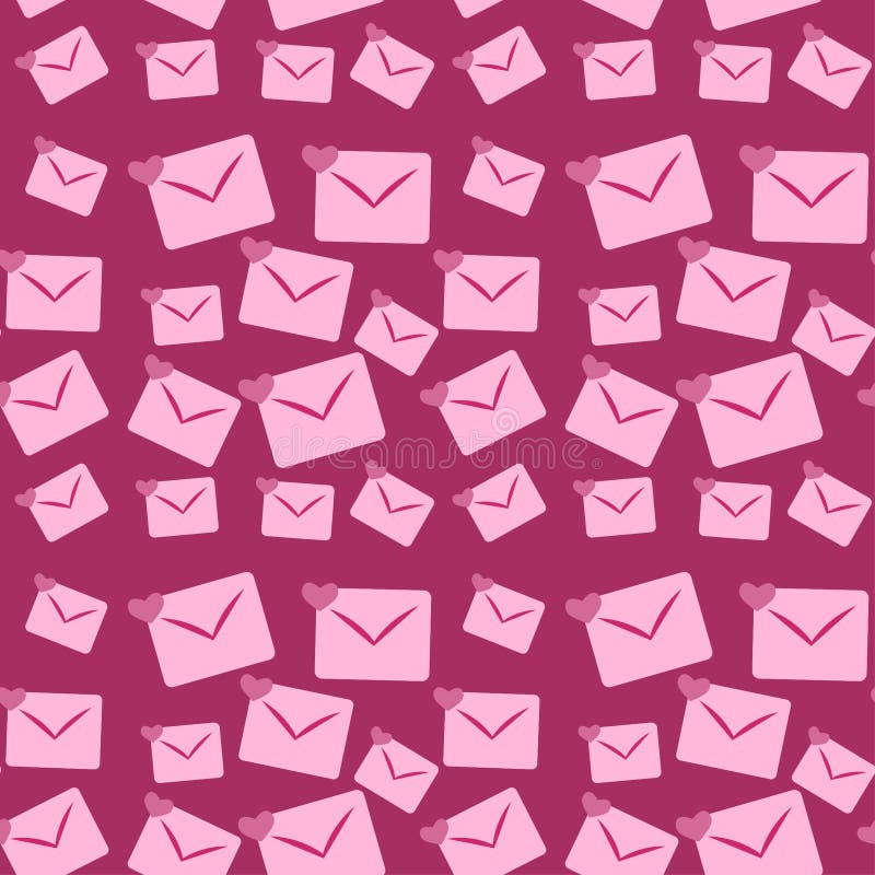 Pink Envelopes Stock Illustrations – 1,009 Pink Envelopes Stock ...