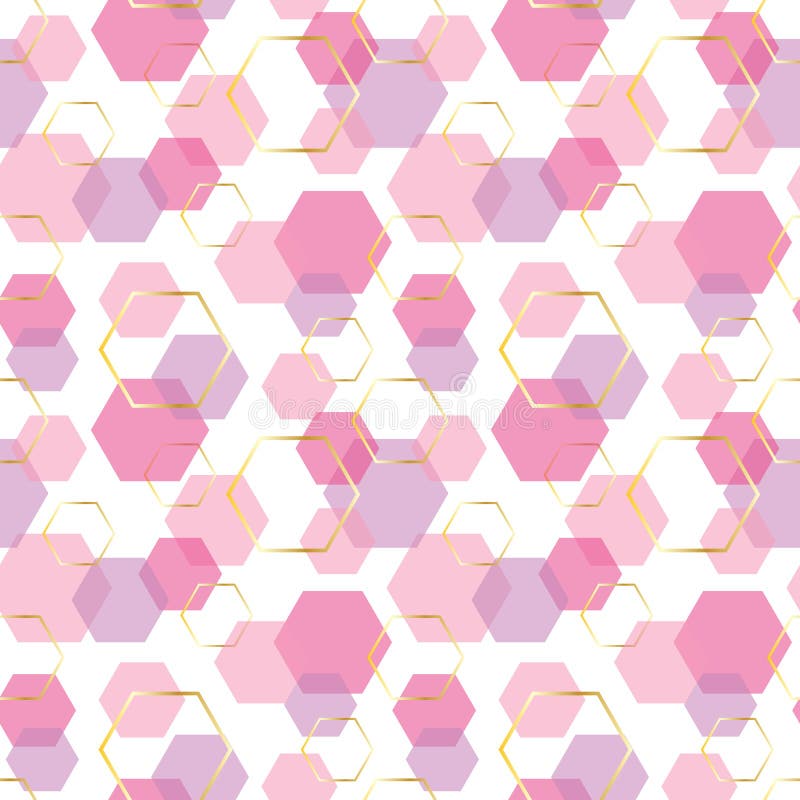 Seamless Royal Pink Gold Background Stock Illustrations – 570 Seamless ...