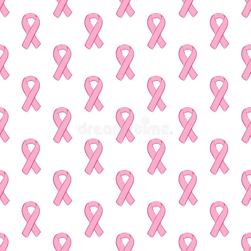 Seamless Pattern Pink Ribbon Stock Vector - Illustration of medicine ... Seamless Pattern Pink Ribbon Stock Vector - Illustration of medicine ...