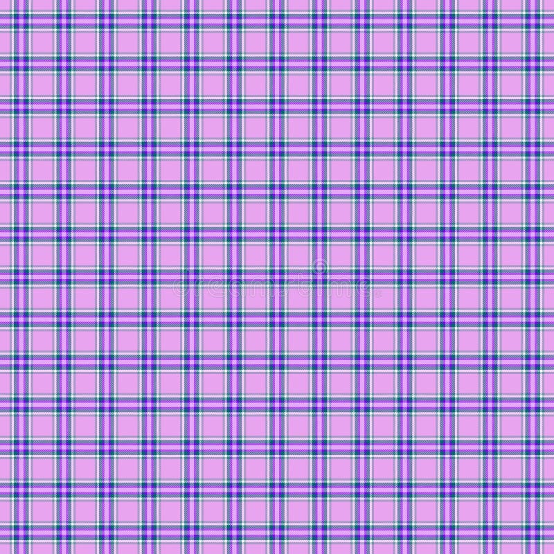 Seamless Pattern, Plaid, Tarane, Lavender Stock Illustration ...