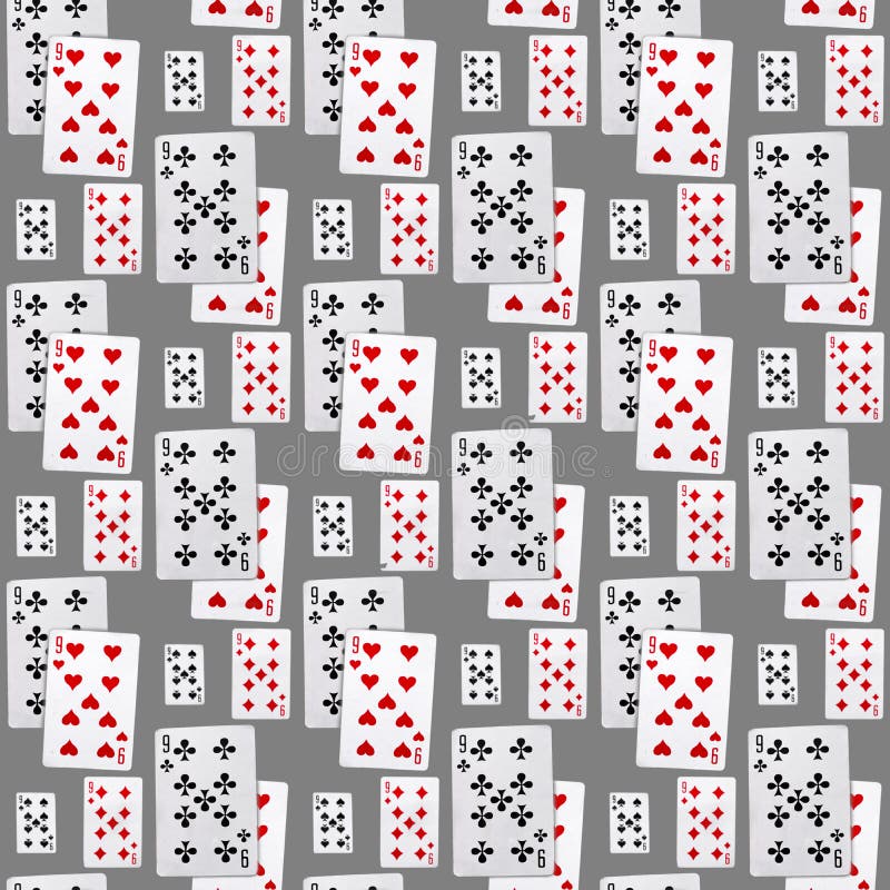 Repeating Playing Card Pattern Stock Illustrations – 147 Repeating ...
