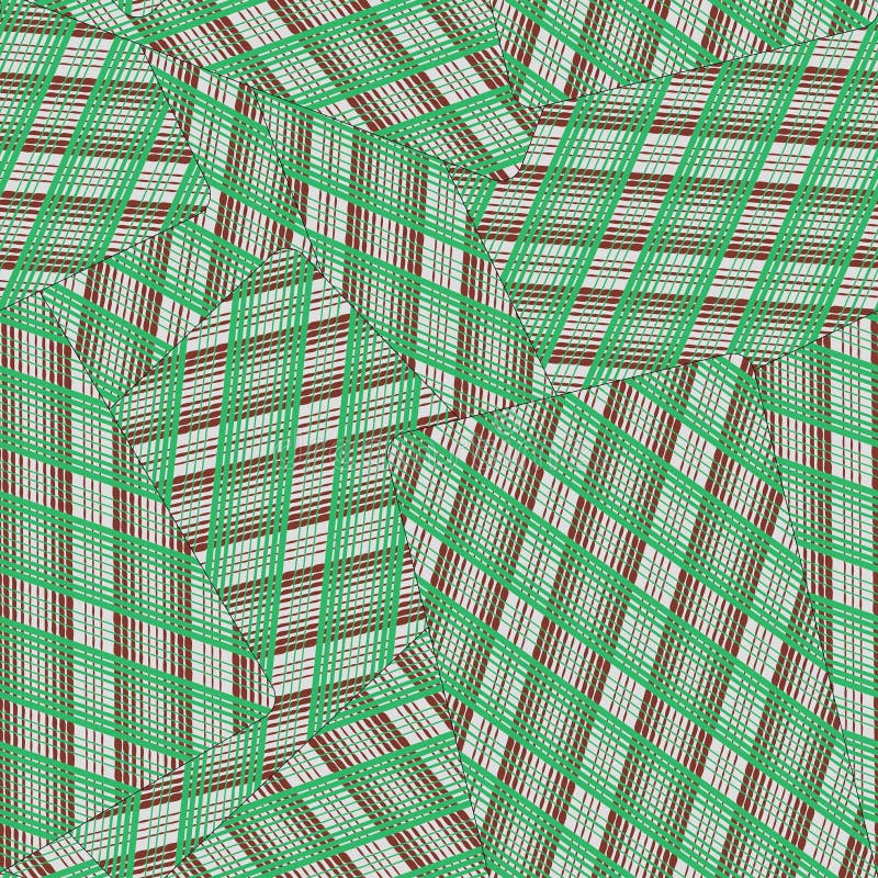 Seamless Pattern from Playing Cards Face Down. from Green and Brown ...