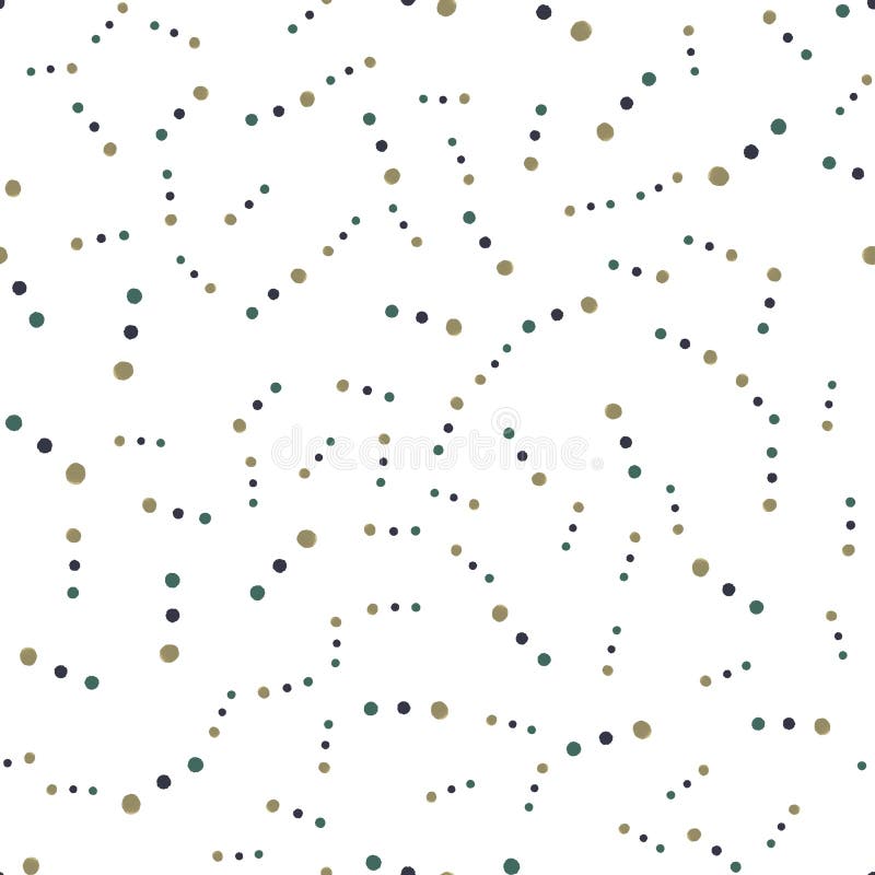 Seamless Pattern Points of Different Colors Stock Vector - Illustration ...