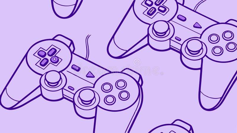 Video Game Controllers Vector Stock Illustrations – 940 Video Game ...