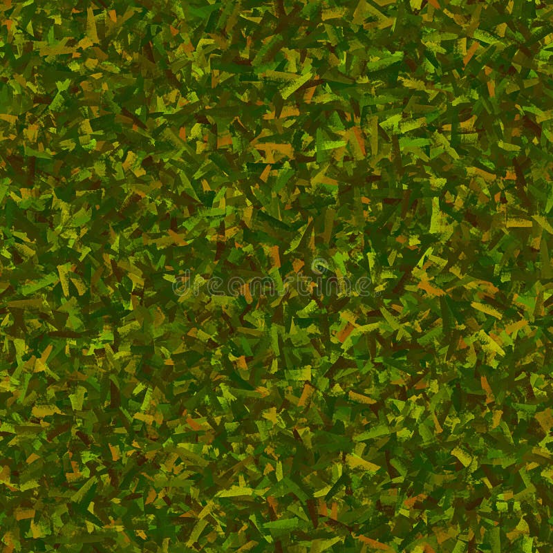 Seamless Pattern - Random Strokes of Green, Brown and Yellow. High ...