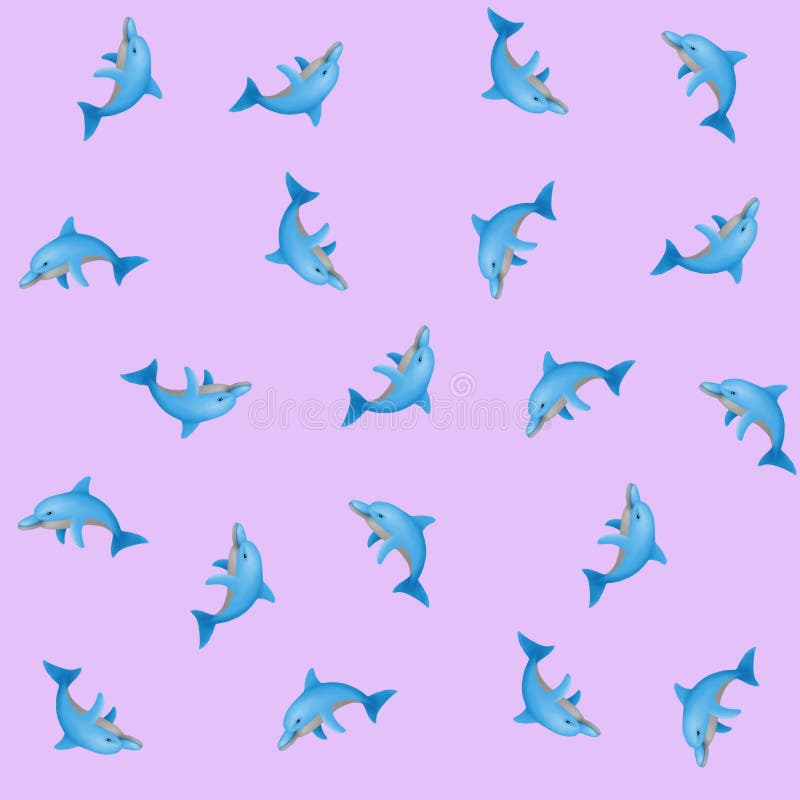 Purple Dolphins Stock Illustrations – 180 Purple Dolphins Stock ...