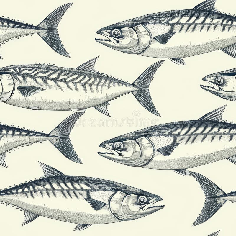 Realistic Mackerel Stock Illustrations – 487 Realistic Mackerel Stock ...
