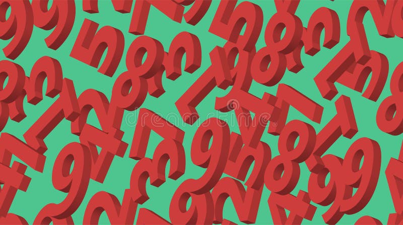 Flying Numbers Stock Illustrations – 3,141 Flying Numbers Stock ...