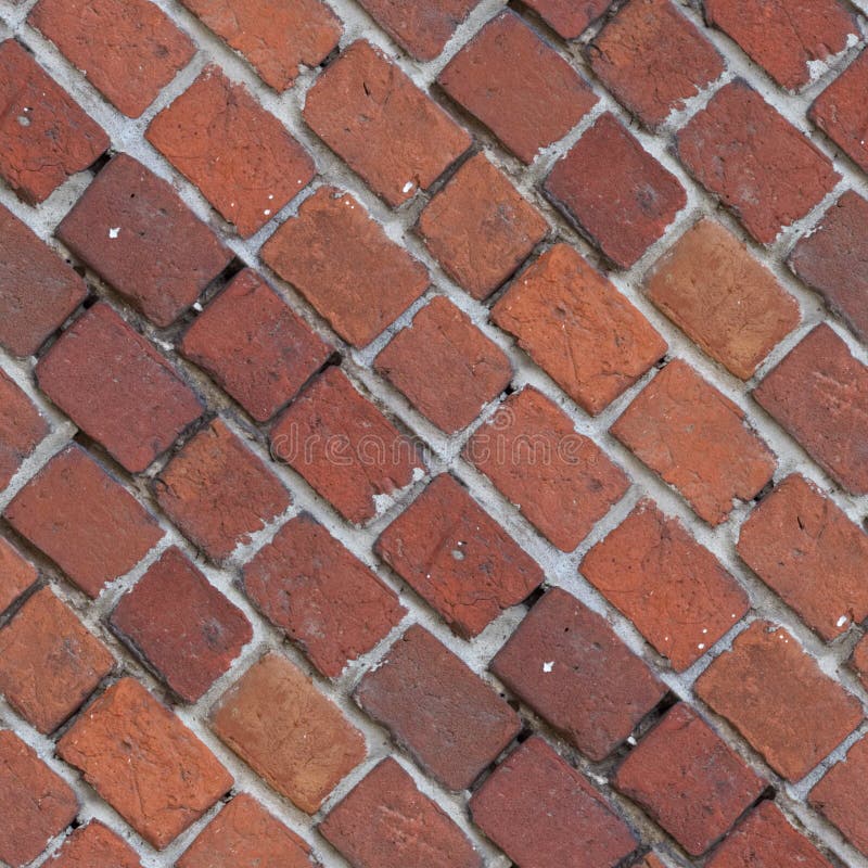 Seamless Pattern with Red Old Blocks Stock Image - Image of ...