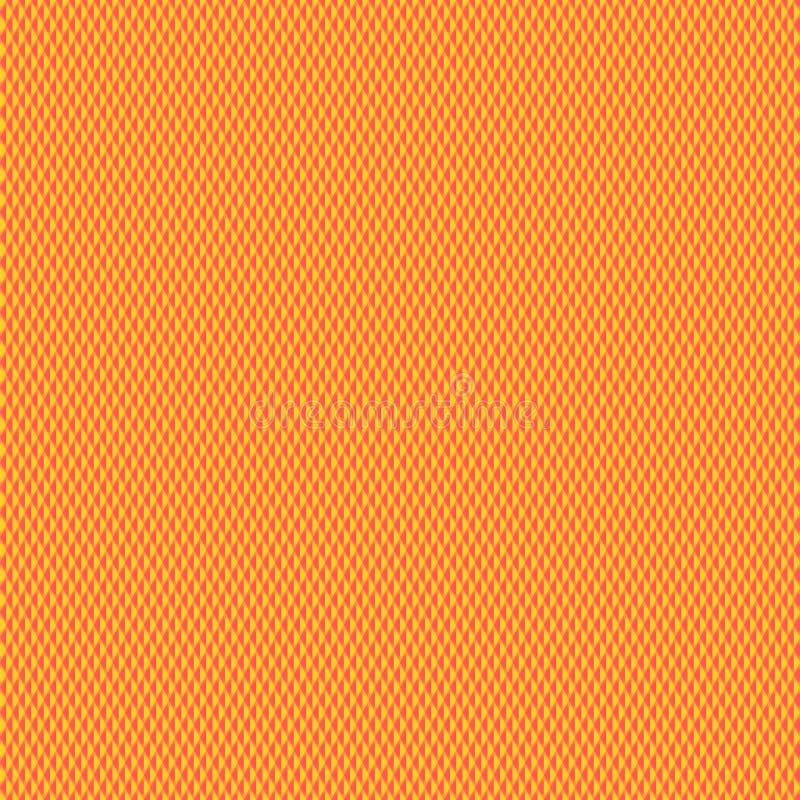 Seamless Pattern Red and Orange Diamond Shapes. Stock Illustration ...