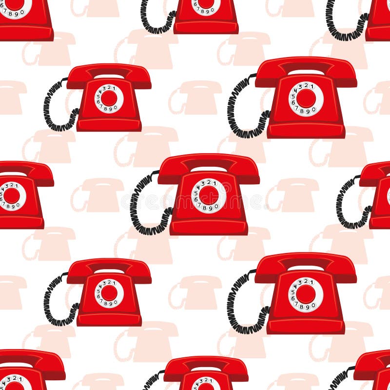 Retro Phones and Telephones As Old Devices for Communication Vector Set ...