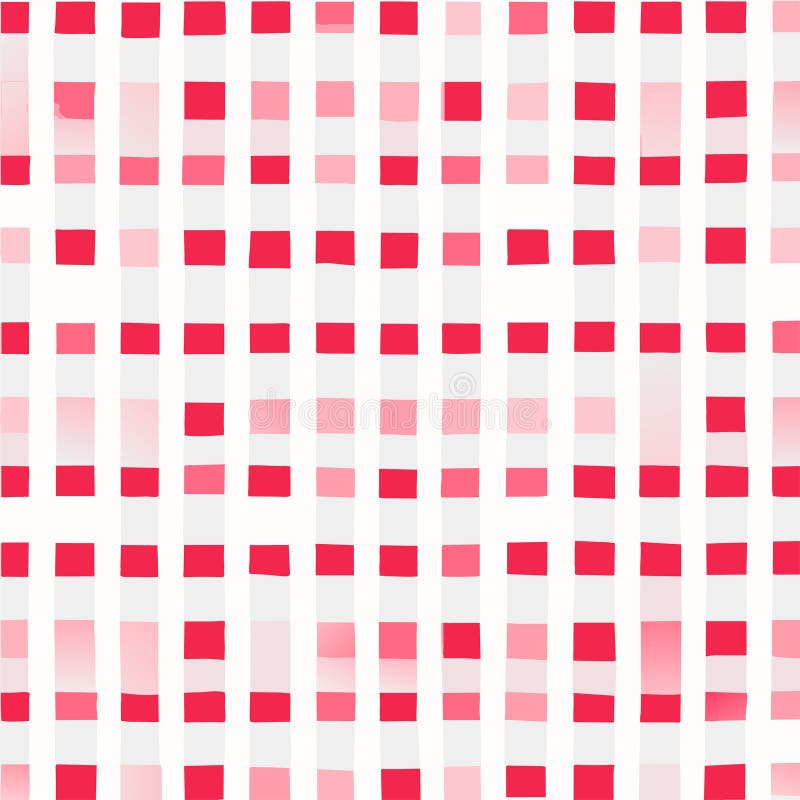 Seamless Pattern with Red and White Squares. Vector Illustration Stock ...