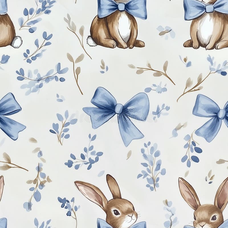 988 Vintage Bunny Wallpaper Stock Photos - Free & Royalty-Free Stock ...